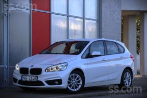 White BMW 216 2015 in Riga, with an engine capacity of 1.50 L and mileage of 251 thousand km for 6995 €, photo  on AUTOMOTO.COM.LV