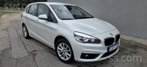 White BMW 216 2017 in Ogre, with an engine capacity of 1.50 L and mileage of 189 thousand km for 7900 €, photo  on AUTOMOTO.COM.LV