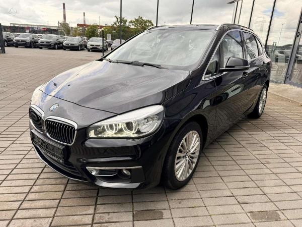 Черный БМВ 218 Active Tourer 2014 в Каунас, объемом двигателя 1.50 л и пробегом 206 тыс. км за 6900 €, фото 1 на AUTOMOTO.COM.LV
