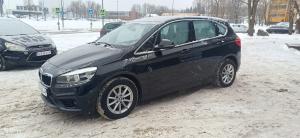 Melns BMW 218 Active Tourer 2015 Kauņa, ar dzinēja tilpumu 2.00 L un nobraukumu 289 tūkst. km par 6450 €, foto 6 vietnē AUTOMOTO.COM.LV