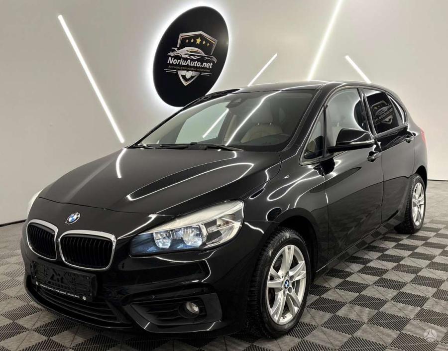 Melns BMW 218 Active Tourer 2014 Marijampole, ar dzinēja tilpumu 2.00 L un nobraukumu 319 tūkst. km par 6750 €, foto 31 vietnē AUTOMOTO.COM.LV