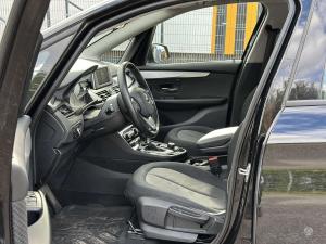 Black BMW 218 Active Tourer 2015 in Vilnius, with an engine capacity of 1.50 L and mileage of 220 thousand km for 7000 €, photo 17 on AUTOMOTO.COM.LV