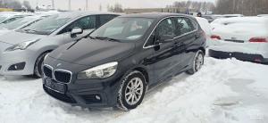 Black BMW 218 Active Tourer 2015 in Kaunas, with an engine capacity of 2.00 L and mileage of 289 thousand km for 6650 €, photo 6 on AUTOMOTO.COM.LV