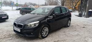 Black BMW 218 Active Tourer 2015 in Kaunas, with an engine capacity of 2.00 L and mileage of 289 thousand km for 6650 €, photo 8 on AUTOMOTO.COM.LV