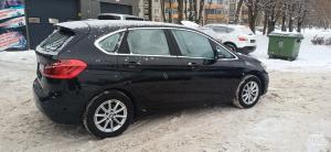 Black BMW 218 Active Tourer 2015 in Kaunas, with an engine capacity of 2.00 L and mileage of 289 thousand km for 6650 €, photo 10 on AUTOMOTO.COM.LV