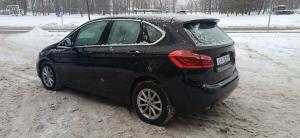 Black BMW 218 Active Tourer 2015 in Kaunas, with an engine capacity of 2.00 L and mileage of 289 thousand km for 6650 €, photo 12 on AUTOMOTO.COM.LV