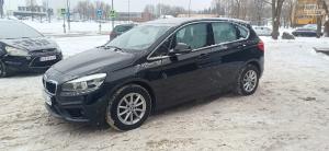 Black BMW 218 Active Tourer 2015 in Kaunas, with an engine capacity of 2.00 L and mileage of 289 thousand km for 6650 €, photo 13 on AUTOMOTO.COM.LV