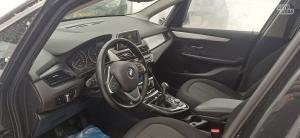Black BMW 218 Active Tourer 2015 in Kaunas, with an engine capacity of 2.00 L and mileage of 289 thousand km for 6650 €, photo 14 on AUTOMOTO.COM.LV