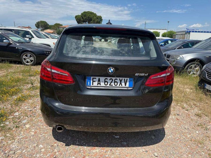 Black BMW 218 Active Tourer 2015 in Siauliai, with an engine capacity of 2.00 L and mileage of 270 thousand km for 6200 €, photo 6 on AUTOMOTO.COM.LV