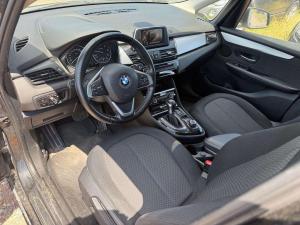 Black BMW 218 Active Tourer 2015 in Siauliai, with an engine capacity of 2.00 L and mileage of 270 thousand km for 6200 €, photo 9 on AUTOMOTO.COM.LV
