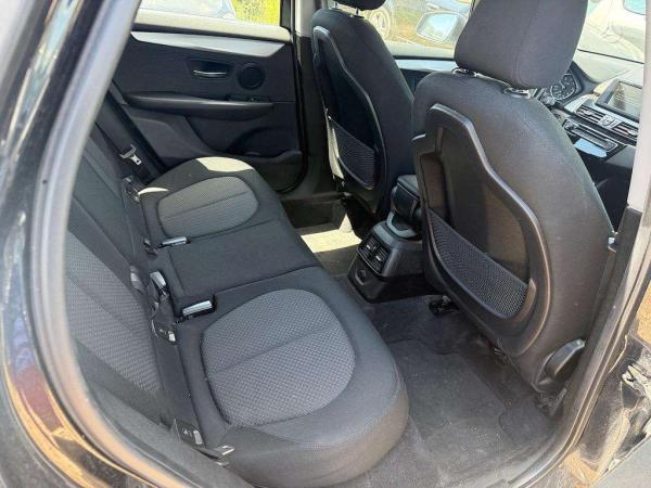 Black BMW 218 Active Tourer 2015 in Siauliai, with an engine capacity of 2.00 L and mileage of 270 thousand km for 6200 €, photo 9 on AUTOMOTO.COM.LV