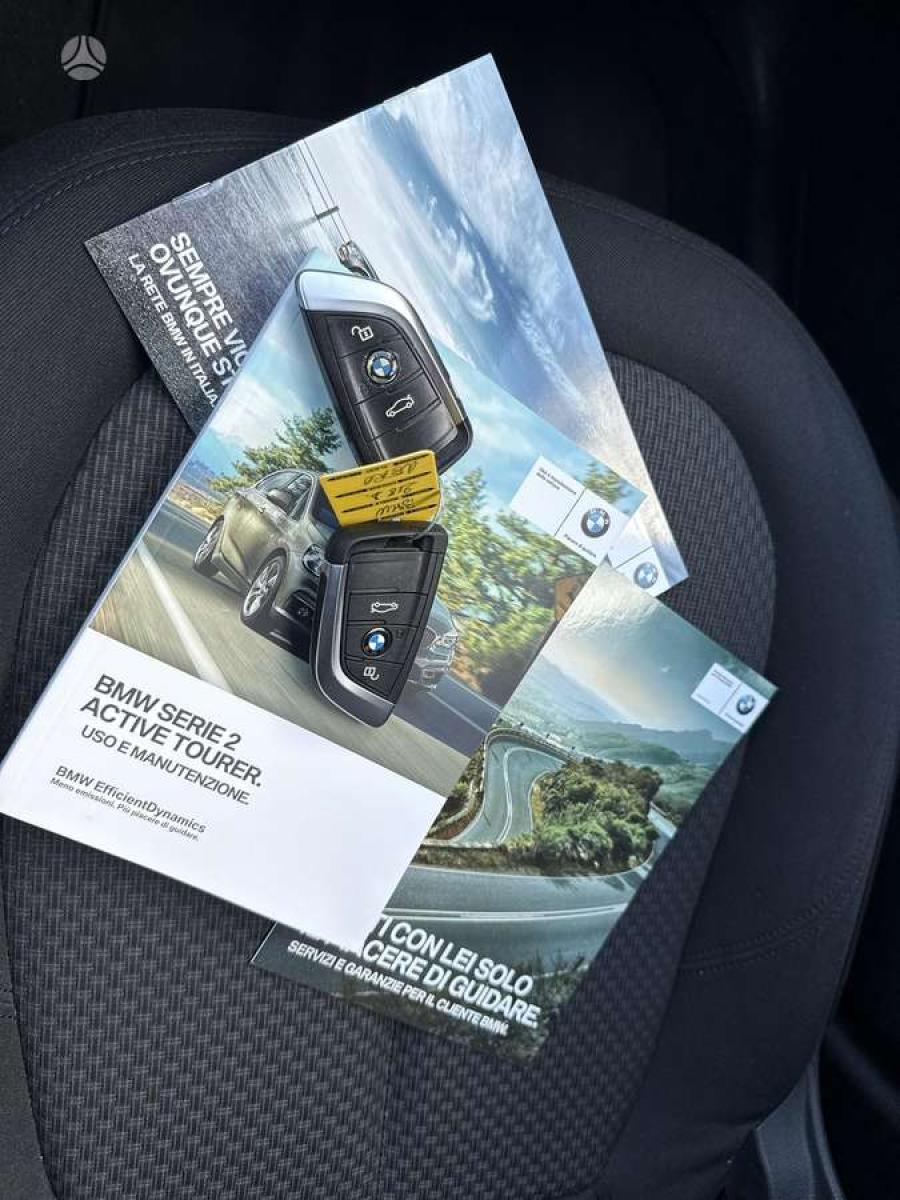 Черный БМВ 218 Active Tourer 2015 в Шяуляй, объемом двигателя 2.00 л и пробегом 260 тыс. км за 6500 €, фото 21 на AUTOMOTO.COM.LV