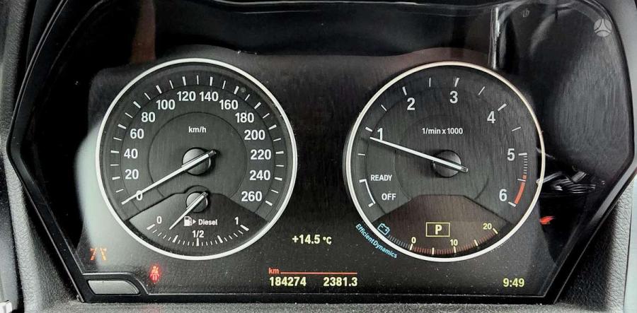 Melns BMW 218 Active Tourer 2015 Tauragė, ar dzinēja tilpumu 2.00 L un nobraukumu 184 tūkst. km par 9500 €, foto 16 vietnē AUTOMOTO.COM.LV