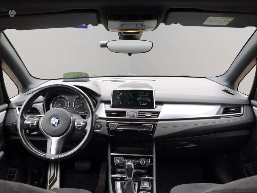Black BMW 218 Active Tourer 2015 in Vilnius, with an engine capacity of 1.50 L and mileage of 218 thousand km for 9999 €, photo 12 on AUTOMOTO.COM.LV