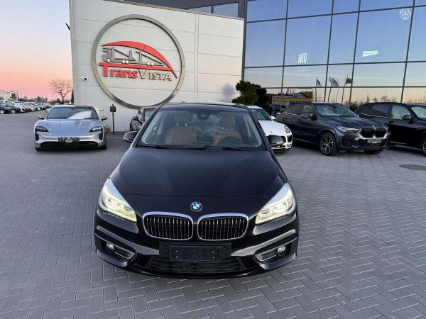 Black BMW 218 Active Tourer 2016 in Telschi, with an engine capacity of 2.00 L and mileage of 225 thousand km for 8700 €, photo 1 on AUTOMOTO.COM.LV