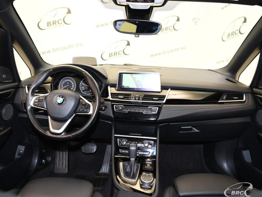 Melns BMW 218 Active Tourer 2016 Avižieniai, ar dzinēja tilpumu 2.00 L un nobraukumu 321 tūkst. km par 7500 €, foto 4 vietnē AUTOMOTO.COM.LV