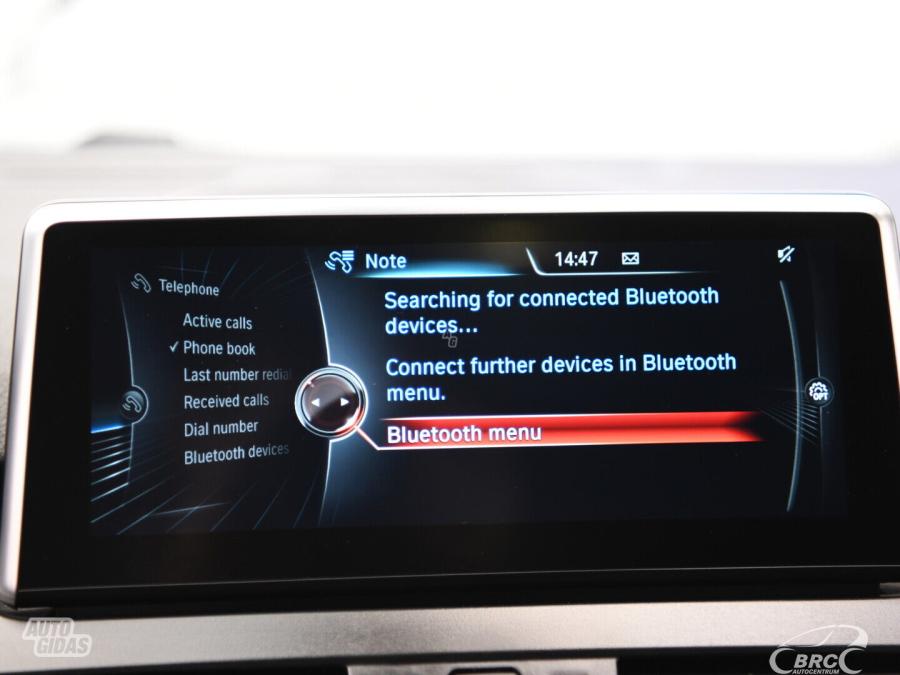 Melns BMW 218 Active Tourer 2016 Avižieniai, ar dzinēja tilpumu 2.00 L un nobraukumu 321 tūkst. km par 7500 €, foto 38 vietnē AUTOMOTO.COM.LV