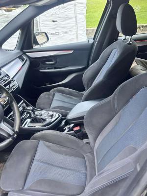 Black BMW 218 Active Tourer 2017 in Vilnius, with an engine capacity of 2.00 L and mileage of 183 thousand km for 9000 €, photo 4 on AUTOMOTO.COM.LV