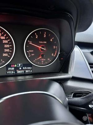 Black BMW 218 Active Tourer 2017 in Vilnius, with an engine capacity of 2.00 L and mileage of 183 thousand km for 9000 €, photo 9 on AUTOMOTO.COM.LV