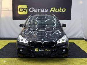 Black BMW 218 Active Tourer 2017 in Vilnius, with an engine capacity of 2.00 L and mileage of 191 thousand km for 9790 €, photo 8 on AUTOMOTO.COM.LV