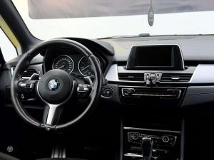 Black BMW 218 Active Tourer 2017 in Vilnius, with an engine capacity of 2.00 L and mileage of 191 thousand km for 9790 €, photo 16 on AUTOMOTO.COM.LV