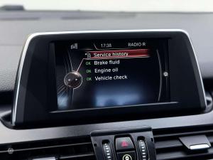 Black BMW 218 Active Tourer 2017 in Vilnius, with an engine capacity of 2.00 L and mileage of 191 thousand km for 9790 €, photo 22 on AUTOMOTO.COM.LV