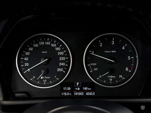 Black BMW 218 Active Tourer 2017 in Vilnius, with an engine capacity of 2.00 L and mileage of 191 thousand km for 9790 €, photo 27 on AUTOMOTO.COM.LV