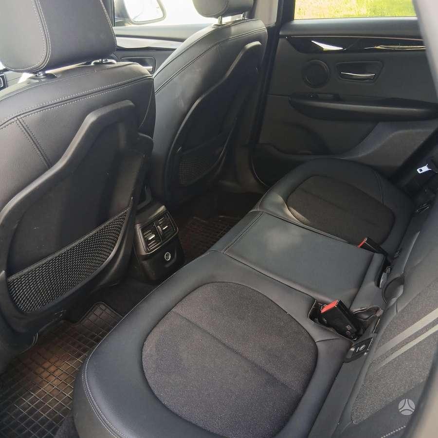 Черный БМВ 218 Active Tourer 2018 в Паневежис, объемом двигателя 2.00 л и пробегом 200 тыс. км за 11500 €, фото 6 на AUTOMOTO.COM.LV