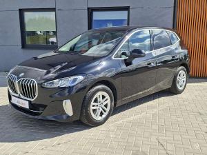 Black BMW 218 Active Tourer 2023 in Vilnius, with an engine capacity of 1.50 L and mileage of 108 thousand km for 21500 €, photo  on AUTOMOTO.COM.LV