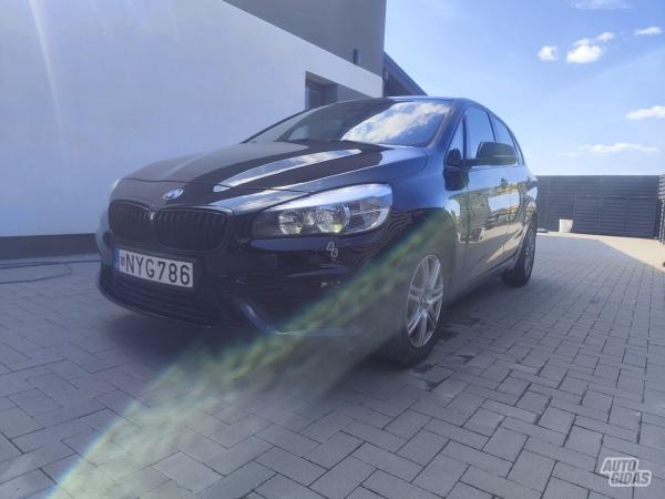 Black BMW 218 Active Tourer 2014 in Klaipeda, with an engine capacity of 2.00 L and mileage of 361 thousand km for 6200 €, photo 3 on AUTOMOTO.COM.LV