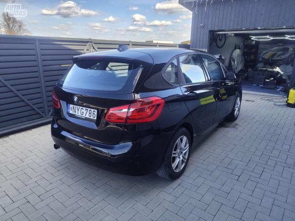 Black BMW 218 Active Tourer 2014 in Klaipeda, with an engine capacity of 2.00 L and mileage of 361 thousand km for 6200 €, photo 9 on AUTOMOTO.COM.LV