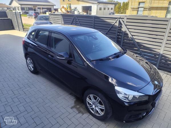 Black BMW 218 Active Tourer 2014 in Klaipeda, with an engine capacity of 2.00 L and mileage of 361 thousand km for 6200 €, photo 10 on AUTOMOTO.COM.LV