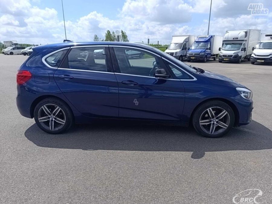 Синий БМВ 218 Active Tourer 2015 в Авиженяй, объемом двигателя 2.00 л и пробегом 311 тыс. км за 6900 €, фото 7 на AUTOMOTO.COM.LV