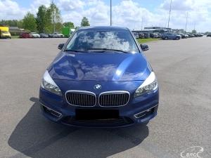 Синий БМВ 218 Active Tourer 2015 в Авиженяй, объемом двигателя 2.00 л и пробегом 311 тыс. км за 6900 €, фото 9 на AUTOMOTO.COM.LV