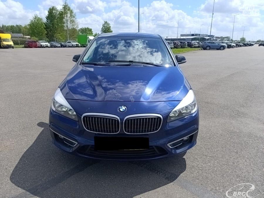 Синий БМВ 218 Active Tourer 2015 в Авиженяй, объемом двигателя 2.00 л и пробегом 311 тыс. км за 6900 €, фото 9 на AUTOMOTO.COM.LV