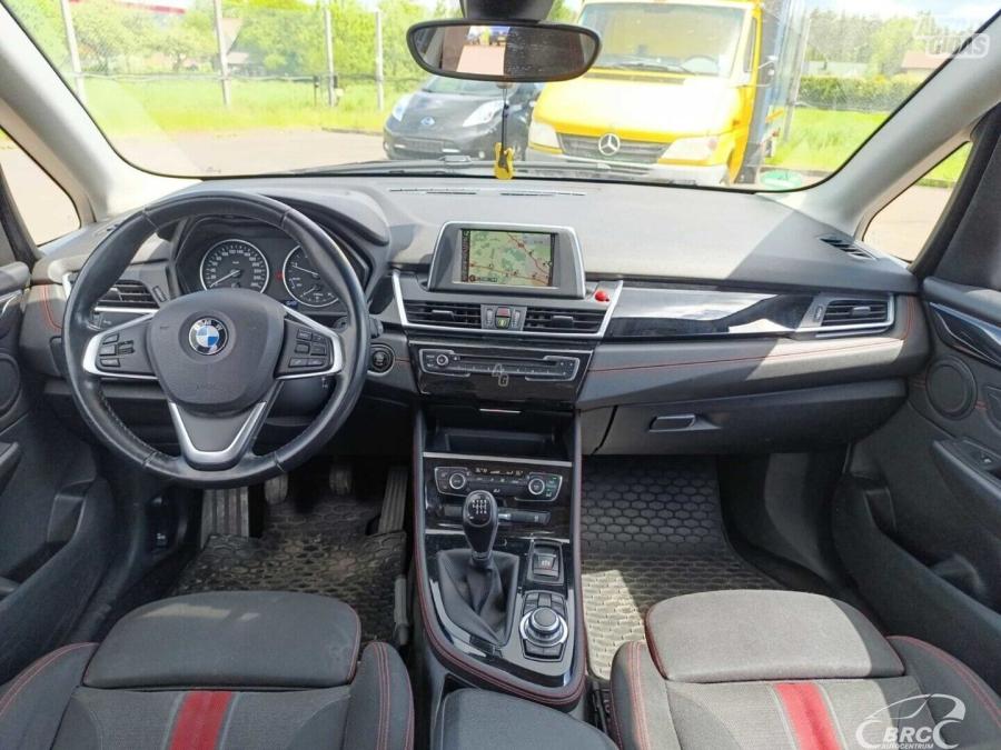 Синий БМВ 218 Active Tourer 2015 в Авиженяй, объемом двигателя 2.00 л и пробегом 311 тыс. км за 6900 €, фото 10 на AUTOMOTO.COM.LV