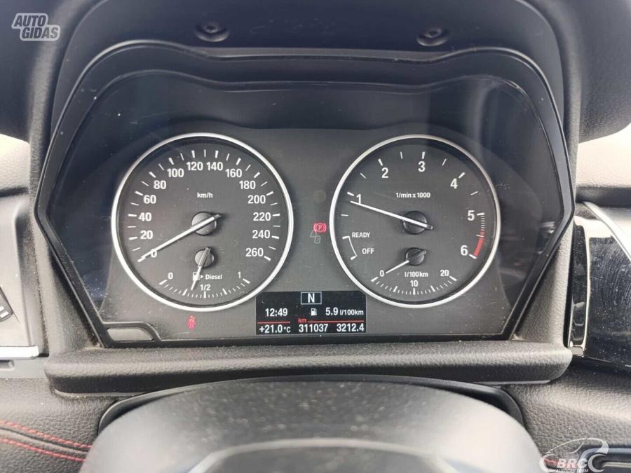 Синий БМВ 218 Active Tourer 2015 в Авиженяй, объемом двигателя 2.00 л и пробегом 311 тыс. км за 6900 €, фото 28 на AUTOMOTO.COM.LV