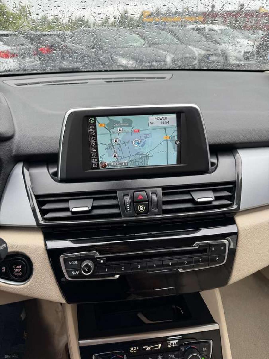 Синий БМВ 218 Active Tourer 2017 в Тельшяй, объемом двигателя 2.00 л и пробегом 238 тыс. км за 7300 €, фото 28 на AUTOMOTO.COM.LV