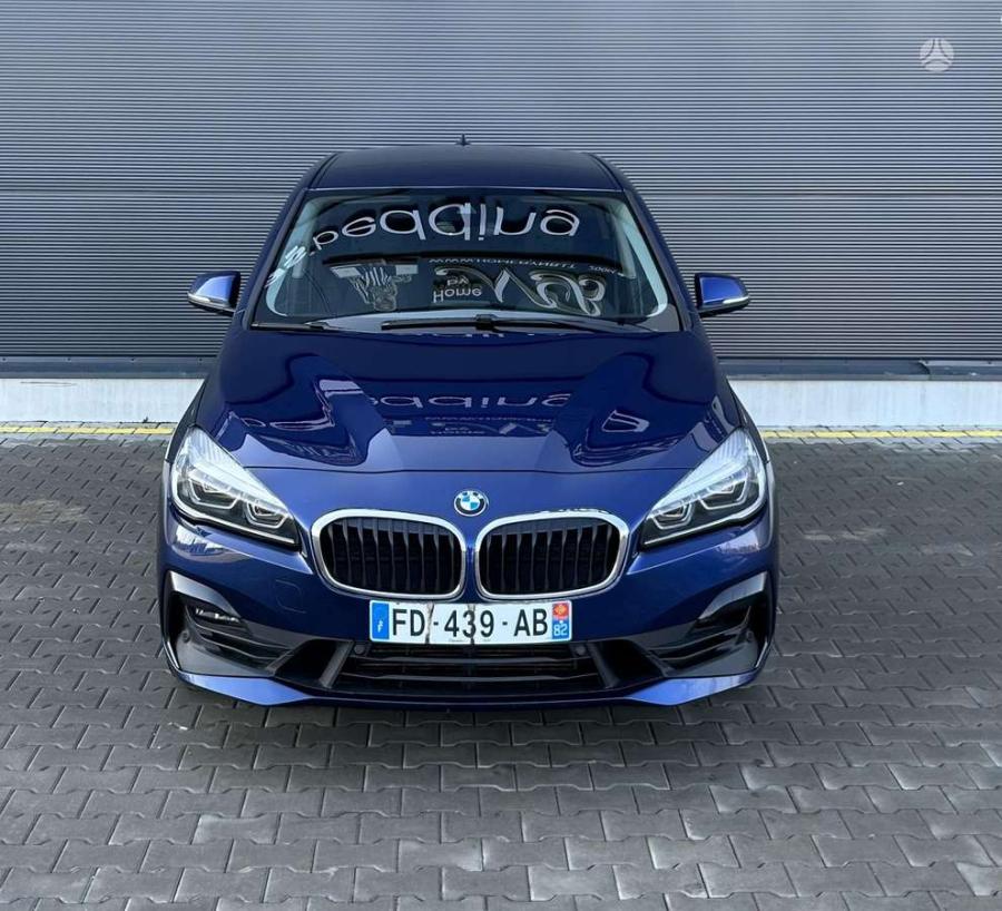 Синий БМВ 218 Active Tourer 2019 в Вильнюс, объемом двигателя 2.00 л и пробегом 195 тыс. км за 7500 €, фото 3 на AUTOMOTO.COM.LV