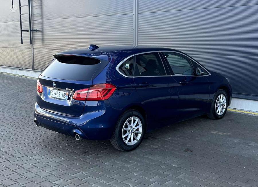 Синий БМВ 218 Active Tourer 2019 в Вильнюс, объемом двигателя 2.00 л и пробегом 195 тыс. км за 7500 €, фото 7 на AUTOMOTO.COM.LV
