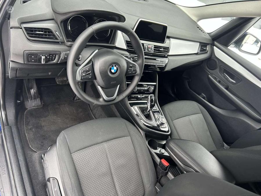 Синий БМВ 218 Active Tourer 2019 в Вильнюс, объемом двигателя 2.00 л и пробегом 195 тыс. км за 7500 €, фото 13 на AUTOMOTO.COM.LV