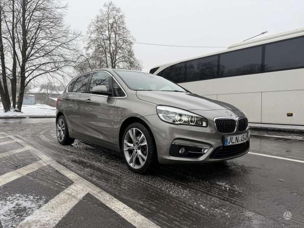 Brūns BMW 218 Active Tourer 2016 Viļņa, ar dzinēja tilpumu 2.00 L un nobraukumu 91 tūkst. km par 11000 €, foto 1 vietnē AUTOMOTO.COM.LV