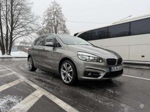 Brown BMW 218 Active Tourer 2016 in Vilnius, with an engine capacity of 2.00 L and mileage of 91 thousand km for 11000 €, photo  on AUTOMOTO.COM.LV
