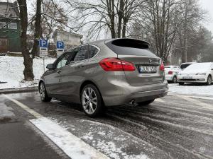 Brown BMW 218 Active Tourer 2016 in Vilnius, with an engine capacity of 2.00 L and mileage of 91 thousand km for 11000 €, photo 4 on AUTOMOTO.COM.LV
