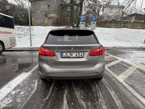 Brown BMW 218 Active Tourer 2016 in Vilnius, with an engine capacity of 2.00 L and mileage of 91 thousand km for 11000 €, photo 6 on AUTOMOTO.COM.LV