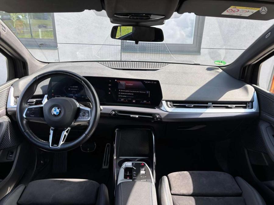Zaļš BMW 218 Active Tourer 2023 Viļņa, ar dzinēja tilpumu 1.50 L un nobraukumu 112 tūkst. km par 22500 €, foto 13 vietnē AUTOMOTO.COM.LV