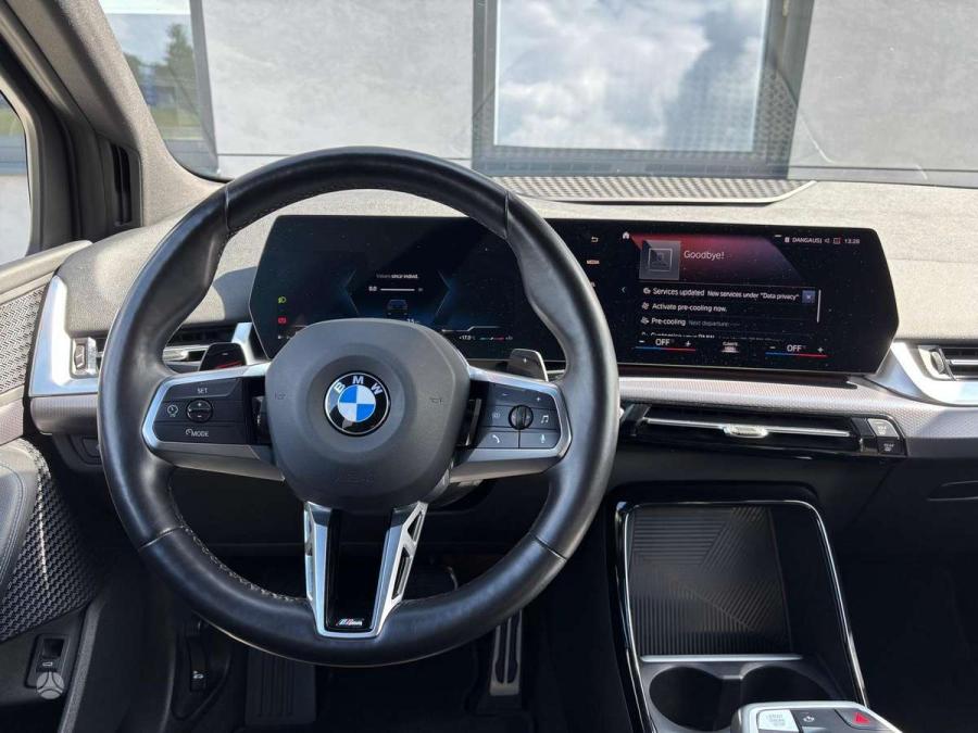 Zaļš BMW 218 Active Tourer 2023 Viļņa, ar dzinēja tilpumu 1.50 L un nobraukumu 112 tūkst. km par 22500 €, foto 14 vietnē AUTOMOTO.COM.LV