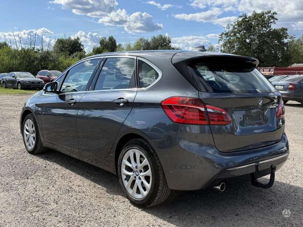 Grey BMW 218 Active Tourer 2015 in Utena, with an engine capacity of 2.00 L and mileage of 178 thousand km for 6800 €, photo 3 on AUTOMOTO.COM.LV