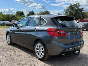 Grey BMW 218 Active Tourer 2015 in Utena, with an engine capacity of 2.00 L and mileage of 178 thousand km for 6750 €, photo 5 on AUTOMOTO.COM.LV
