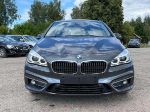 Grey BMW 218 Active Tourer 2015 in Utena, with an engine capacity of 2.00 L and mileage of 178 thousand km for 6750 €, photo 8 on AUTOMOTO.COM.LV